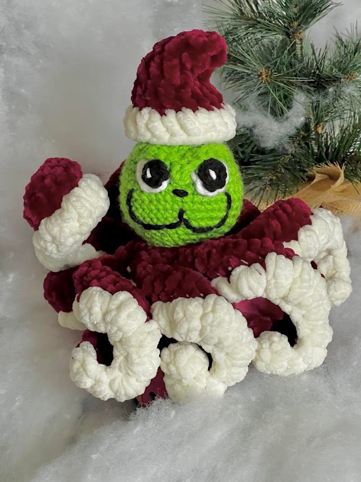 Green Gnome Octopus Crochet *pattern* - Etsy
