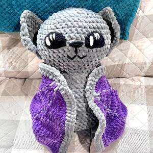 Plushy Bat Crochet Pattern - Etsy