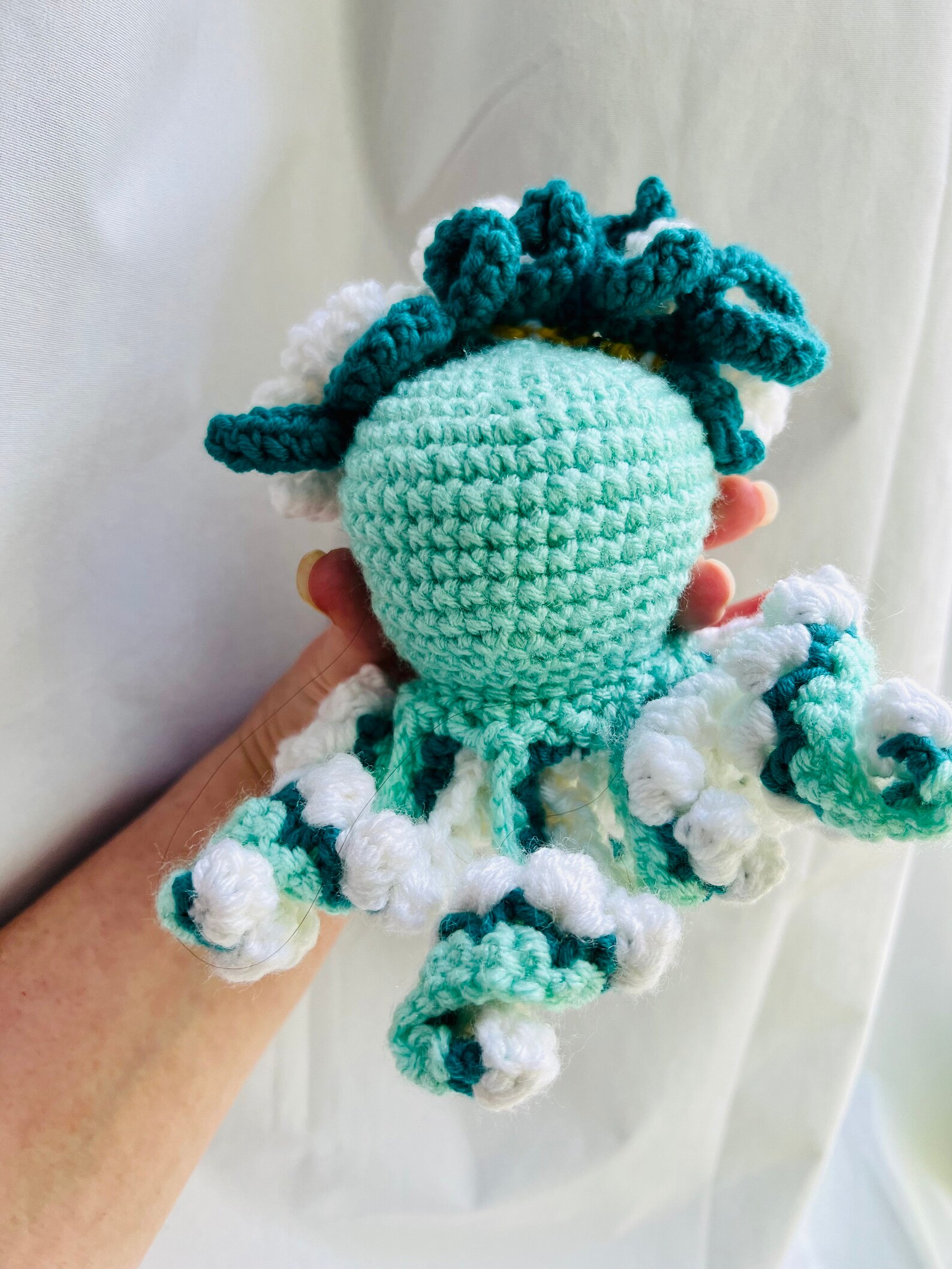Pattern for Daisy Flower Crown Octopus - Etsy