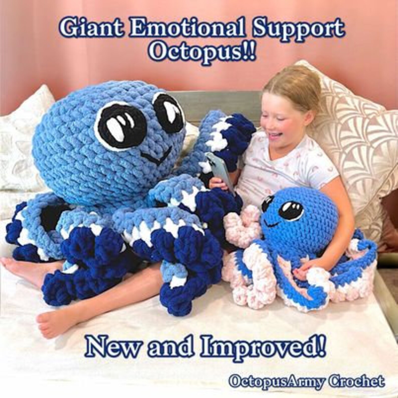 Giant Octopus Crochet Pattern digital Pattern - Etsy