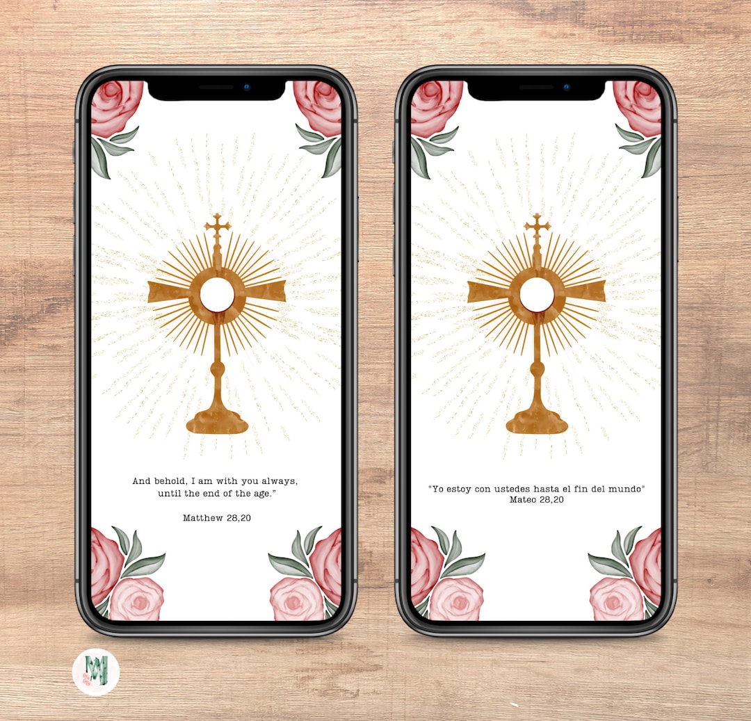 Blessed Sacrament Phone Wallpaper Catholic iPhone Wallpaper Phone ...