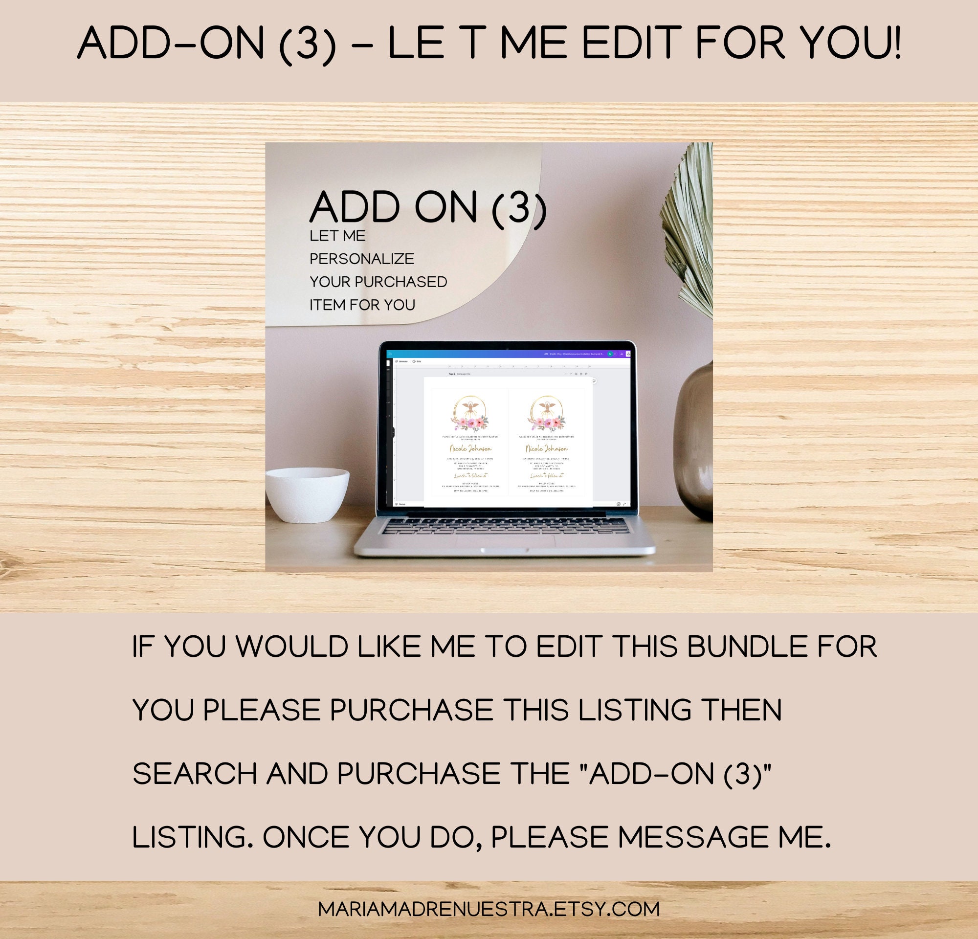 Confirmation Invitation Digital Confirmation Printable Invitation for ...