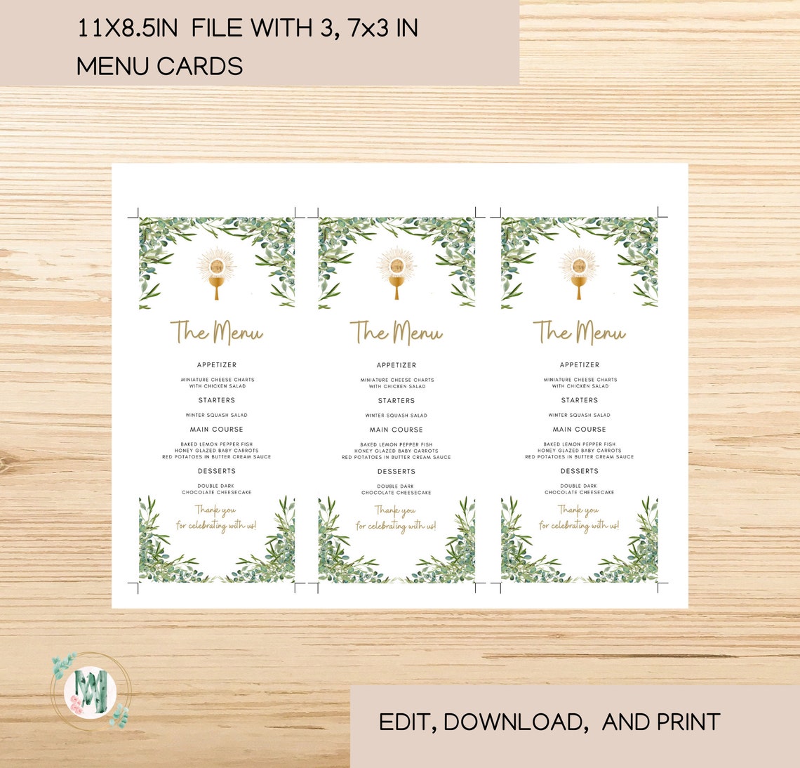First Communion Bundle. First Communion Digital and Printable ...