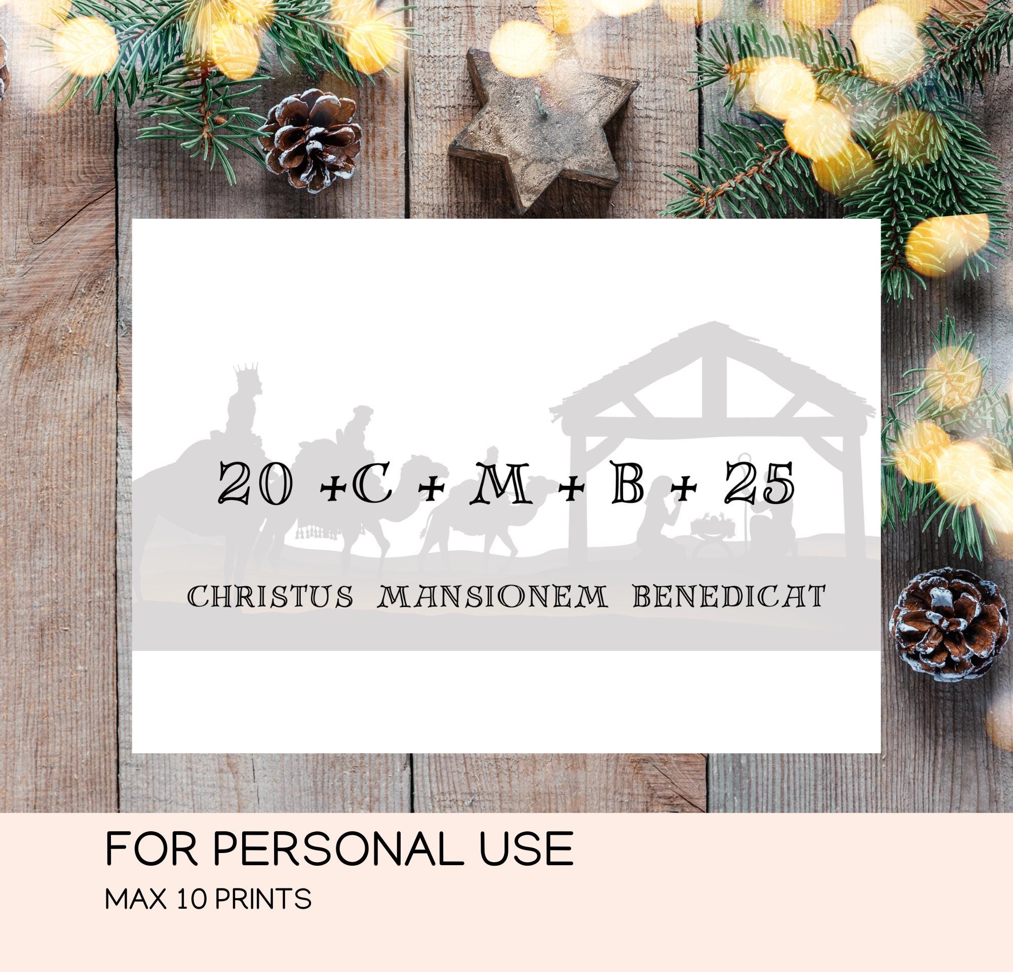 Epiphany Door Chalking Epiphany Blessing Chalking the Door Christus ...