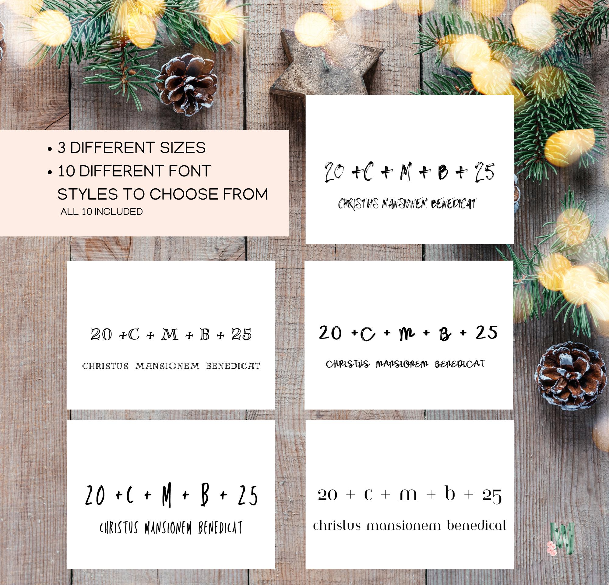 Epiphany Door Chalking Epiphany Blessing Chalking the Door Christus ...