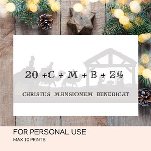 Epiphany Door Chalking Epiphany Blessing Chalking the Door Christus ...