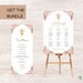 Printable Table Seating Chart for First Communion Template Canva ...