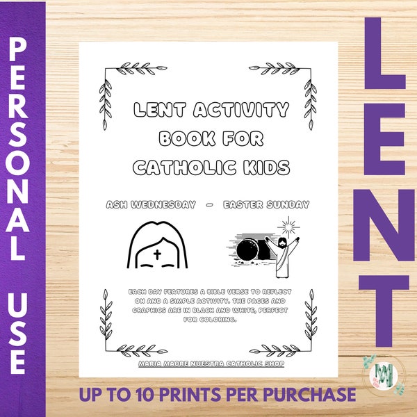 Lent Coloring Sheets - Etsy