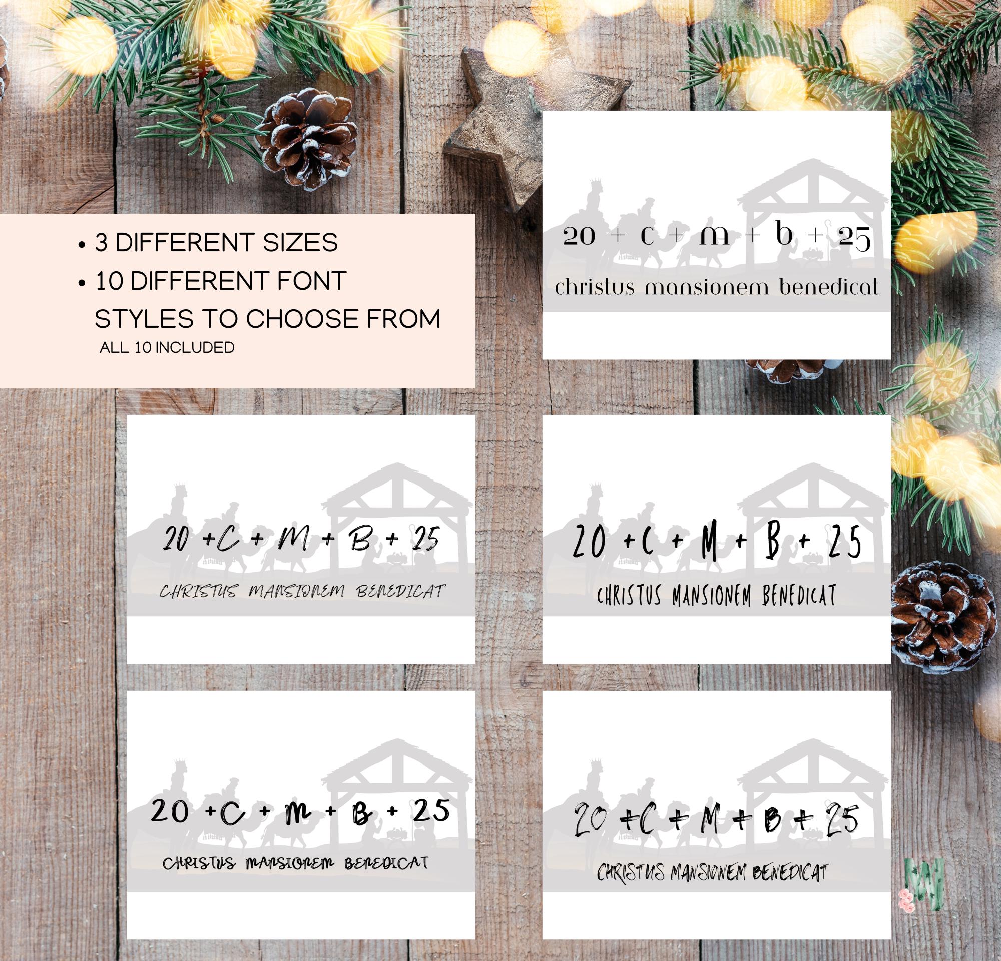 Epiphany Door Chalking Epiphany Blessing Chalking the Door Christus ...