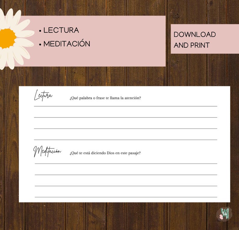 Spanish Lectio Divina Guide: Catholic Prayer Resource (PDF Downloadable ...