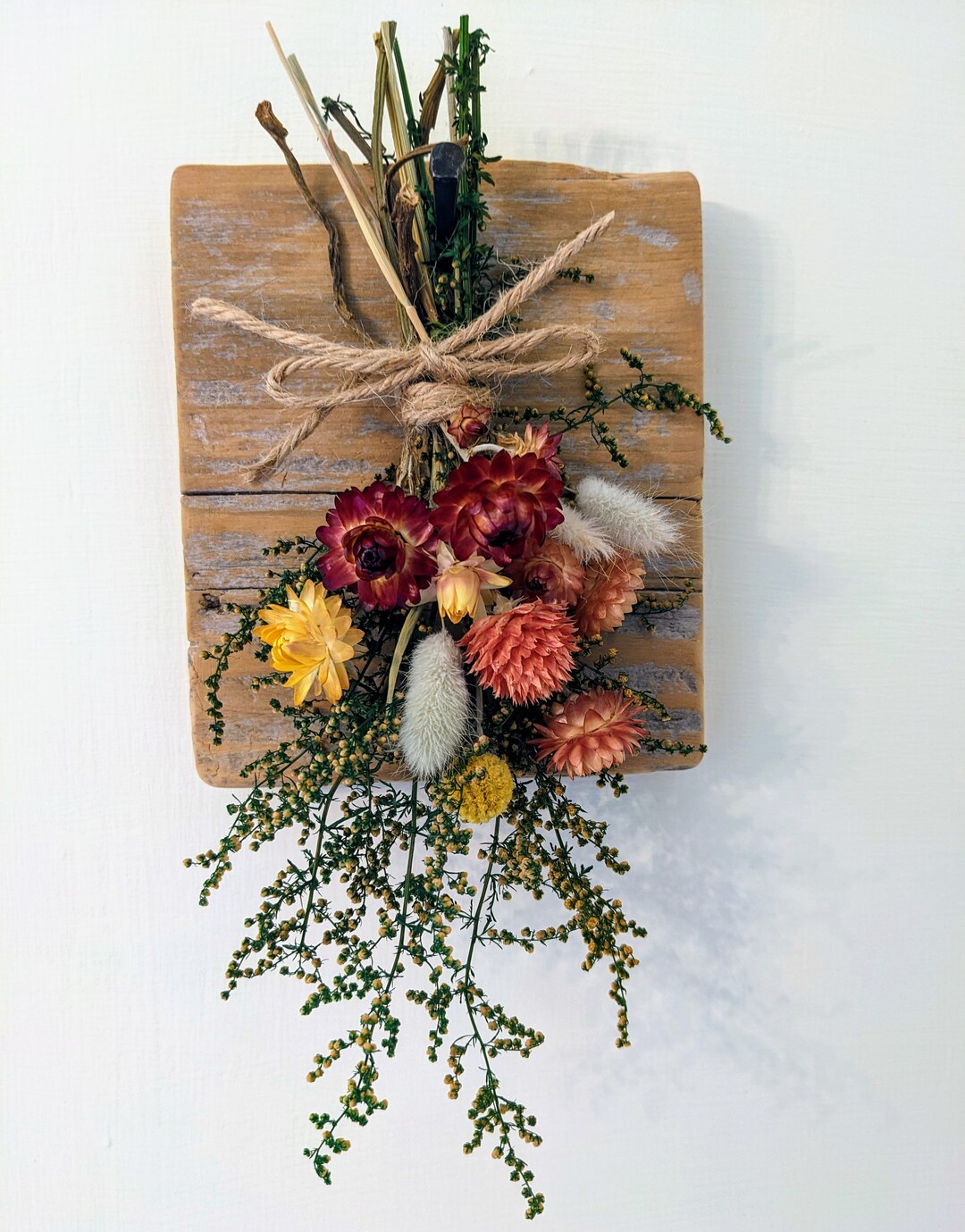 Single Bouquet Board/flower Hanging Rack - Etsy