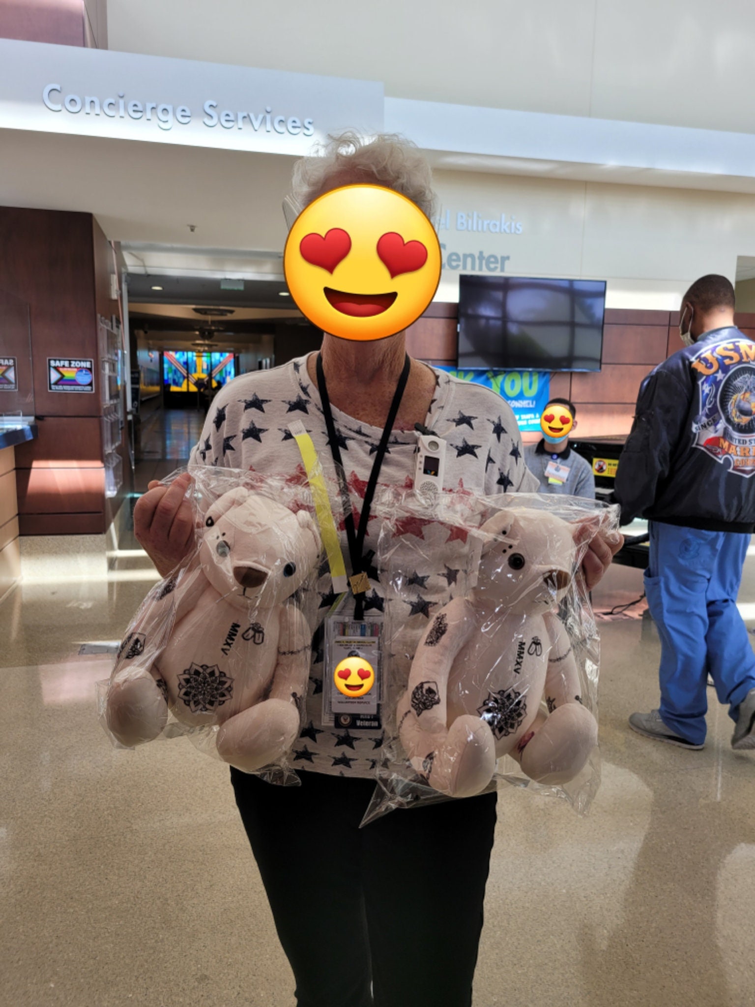 Emotional Support Bear - Etsy