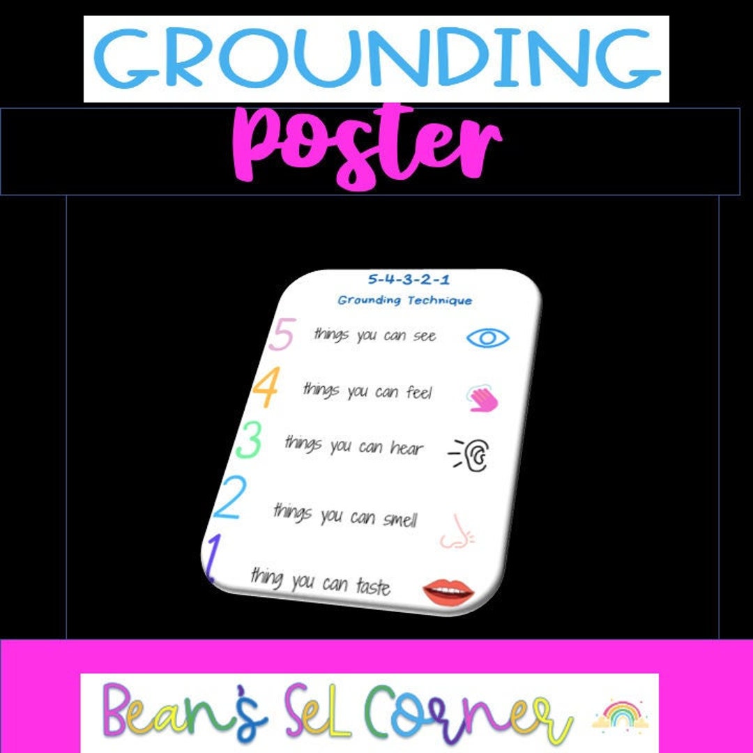 Grounding Technique Poster - Etsy