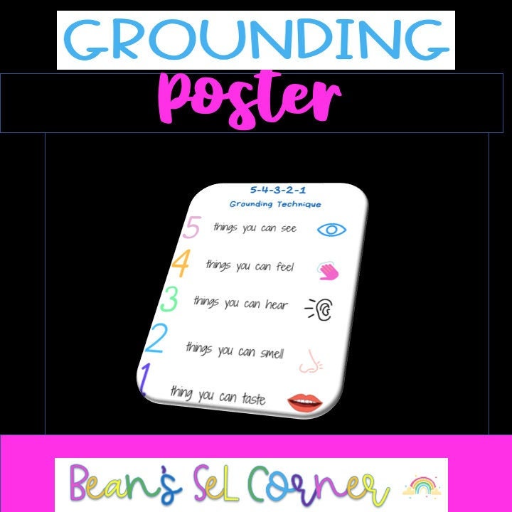 Grounding Technique Poster - Etsy