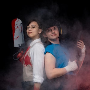 Bonesaw: 3D Printed Medic Replica Cosplay Prop Saw (team Fortress 2/TF2 ...