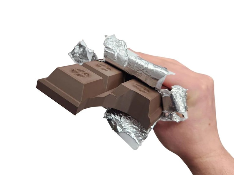 Dalokohs Bar: 3D Printed Heavy Replica Cosplay Chocolate Bar Prop (team ...