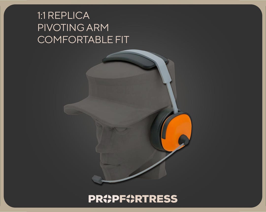 Scout Headset: 3D Printed Replica Wearable Cosplay Prop Headphones ...
