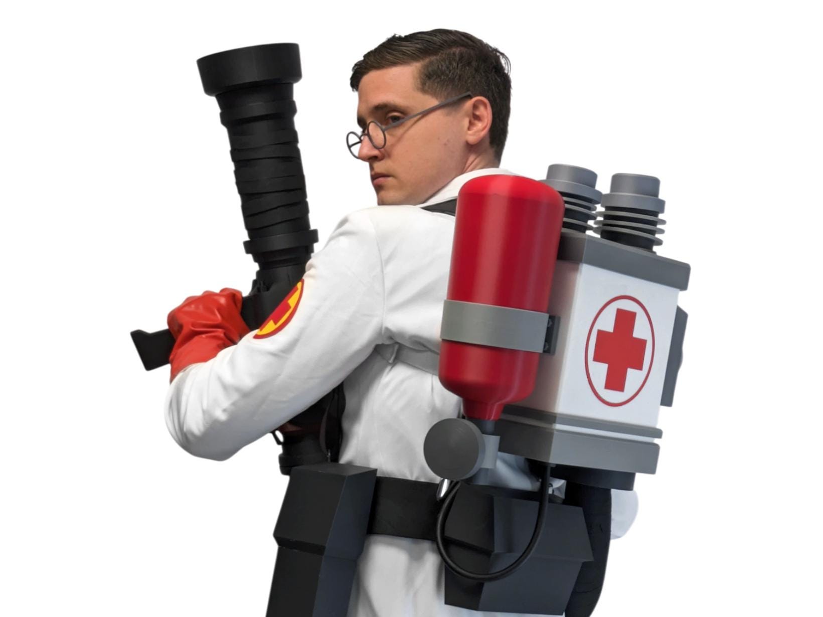 Medic Backpack: 3D Printed Replica Backpack Cosplay Prop (team Fortress ...