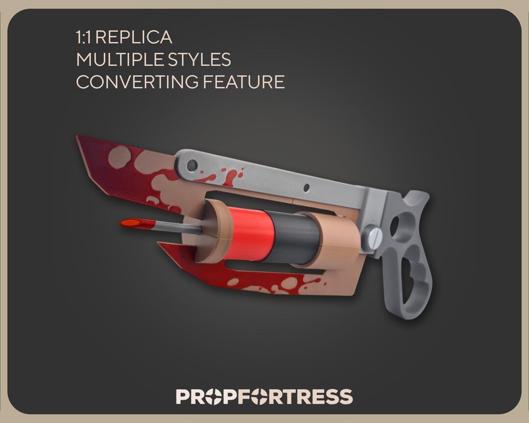 Ubersaw team Fortress 2 / TF2 Replica / 3D Printed Medic Cosplay Prop ...