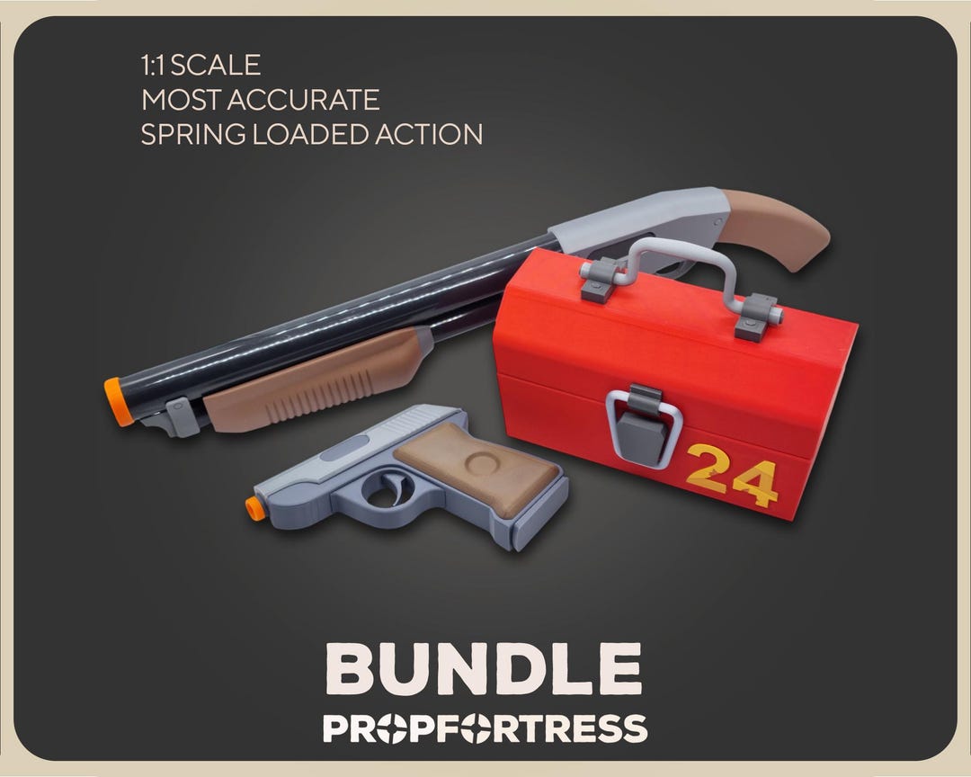 Default Stock Engineer BUNDLE team Fortress 2/TF2 Shotgun Pistol 1:1 ...