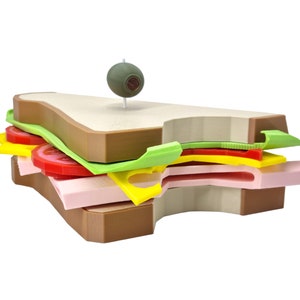 Heavy's Sandvich (team Fortress 2/TF2) 1:1 Replica / 3D Printed Cosplay ...