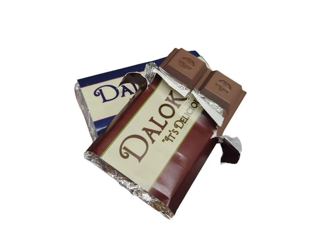 Dalokohs Bar: 3D Printed Heavy Replica Cosplay Chocolate Bar Prop (team ...