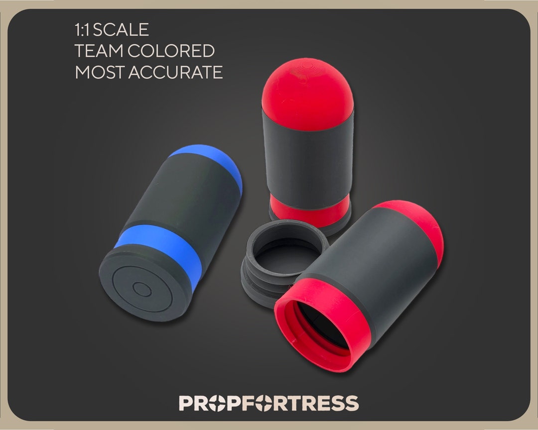 Demo Pill Replica Prop Container team Fortress 2/TF2 Toy Functional 3D ...