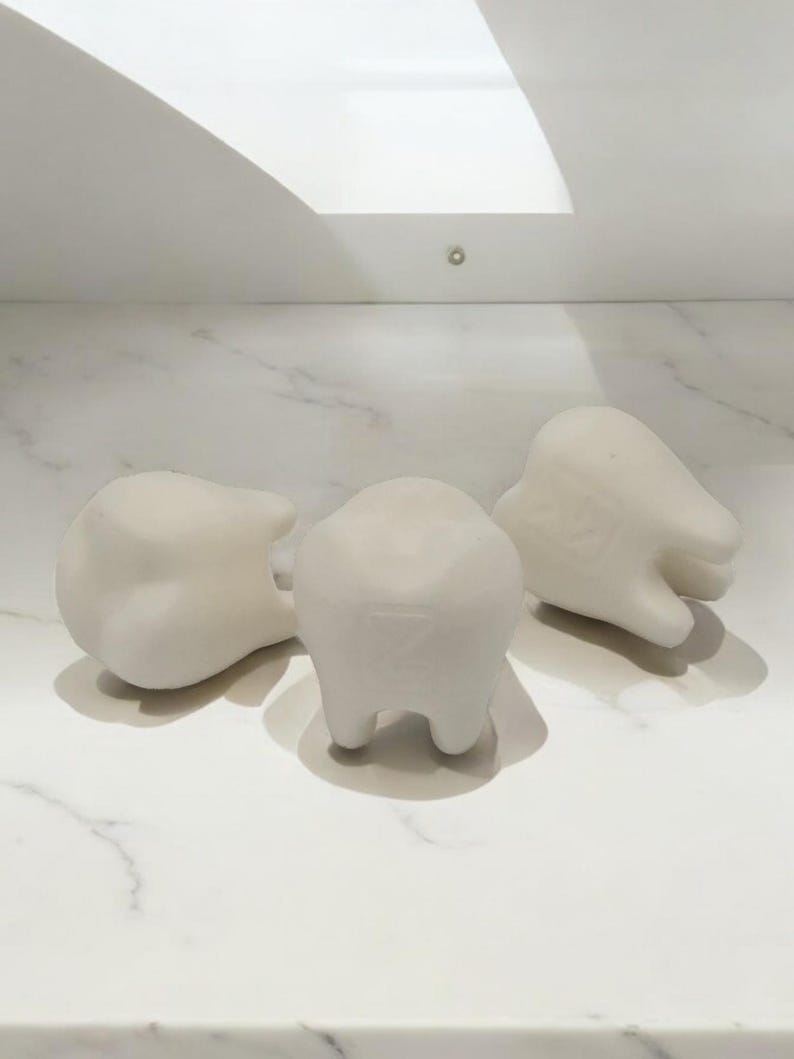 Grounded Milk Molar/mega Molar: 3D Printed Mini Tooth Figurine - Etsy