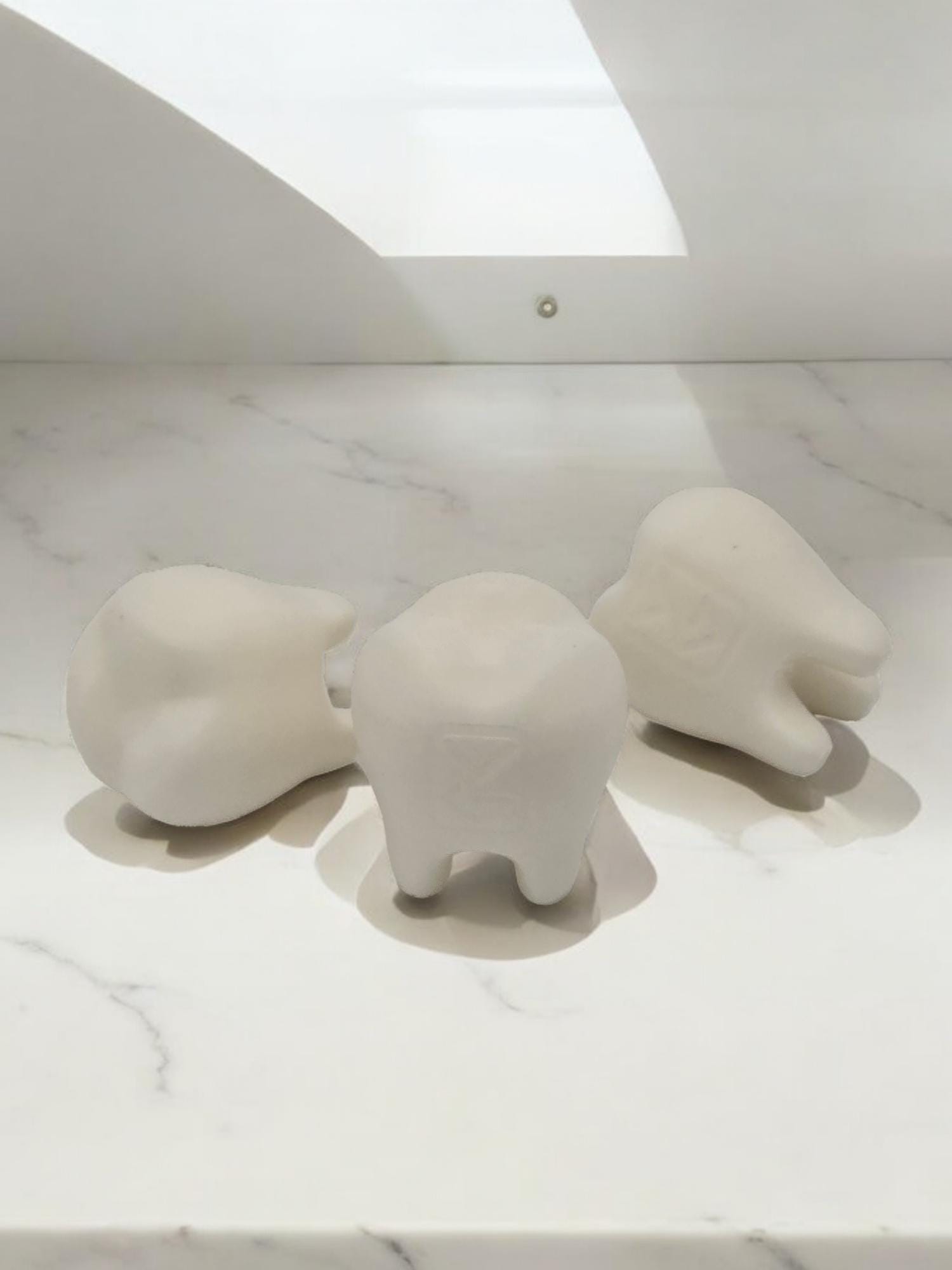 Grounded Milk Molar/mega Molar: 3D Printed Mini Tooth Figurine - Etsy