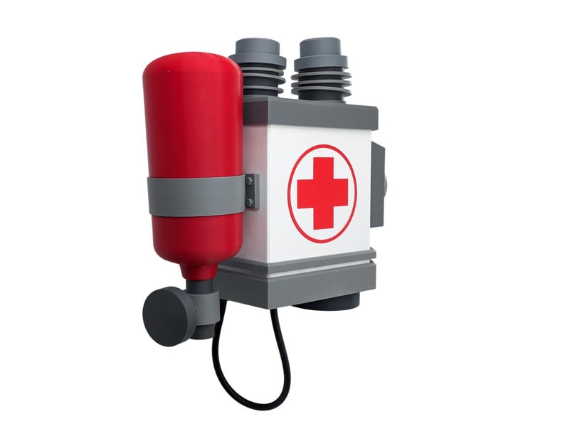 Medic Backpack: 3D Printed Replica Backpack Cosplay Prop (team Fortress ...