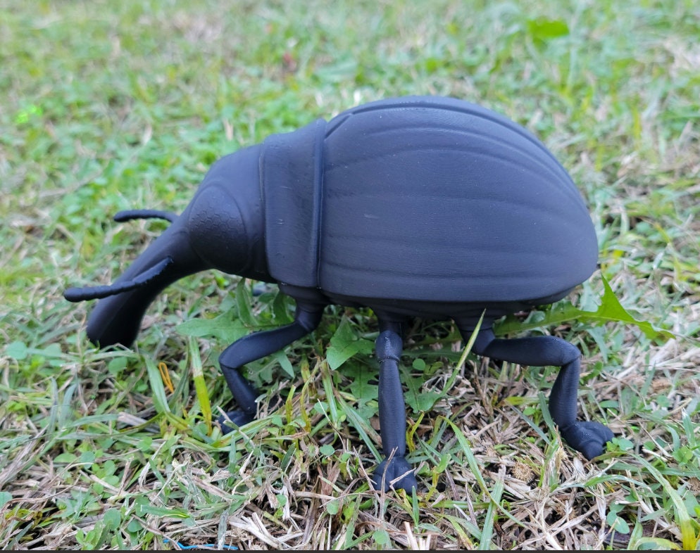 Grounded Weevil: 3D Printed Replica Miniature Bug Figurine - Etsy