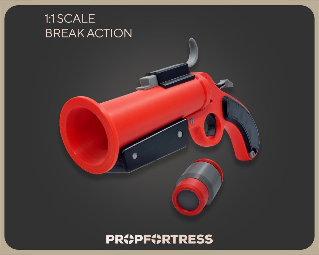 Pyro's Flare Gun team Fortress 2 / TF2 Replica / 3D Printed Cosplay ...