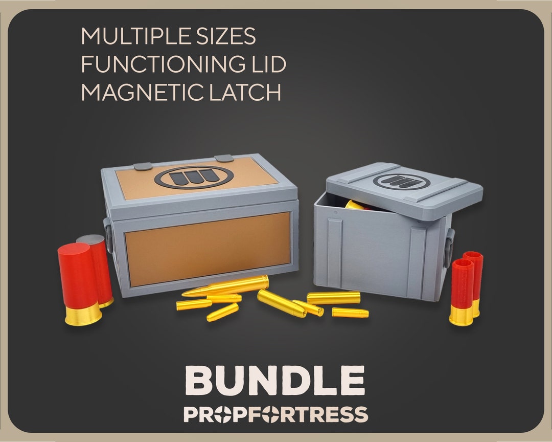 Ammo Storage Boxes team Fortress 2/TF2 1:1 Replica / 3D Printed Cosplay ...
