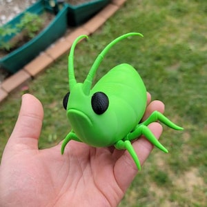 Grounded Aphid: Highly Detailed 3D Printed Bug Figurine - Etsy