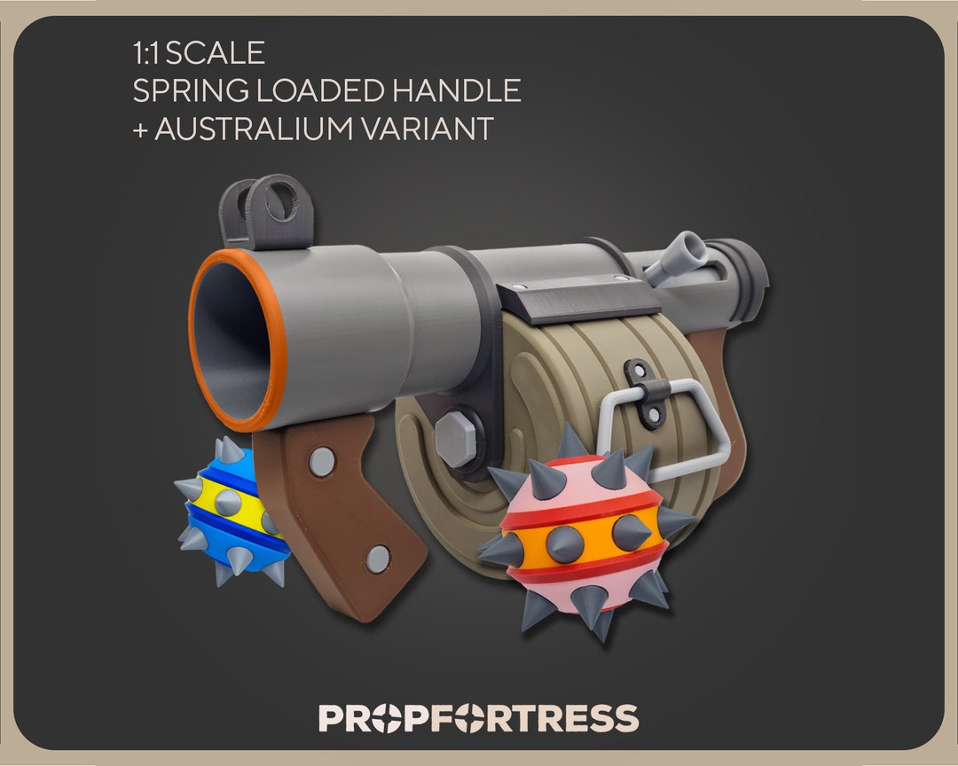 Stickybomb Launcher team Fortress 2/TF2 1:1 Replica / Demoman Cosplay ...