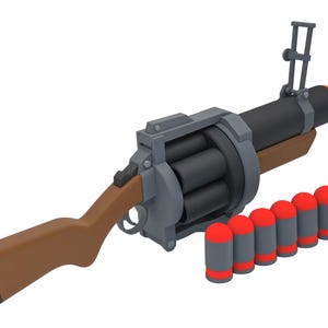 Demo Pill Replica Prop Container team Fortress 2/TF2 Toy Functional 3D ...