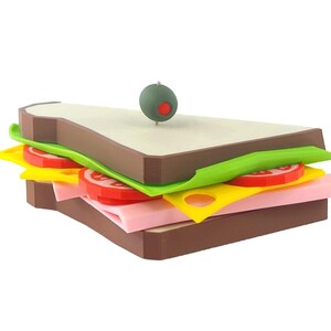 Sandvich: 3D Printed Heavy Replica Cosplay Prop (team Fortress 2/TF2 ...