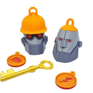 Heavy / Engineer Botkiller Keychains tf2/team Fortress 2 - Etsy