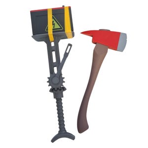 The Powerjack: 3D Printed Pyro Replica Cosplay Prop (team Fortress 2 ...