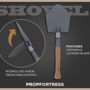 Shovel: 3D Printed Soldier Replica Cosplay Prop (team Fortress 2/TF2 ...