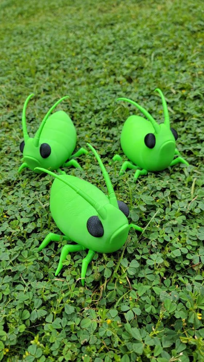 Grounded Aphid: Highly Detailed 3D Printed Bug Figurine - Etsy