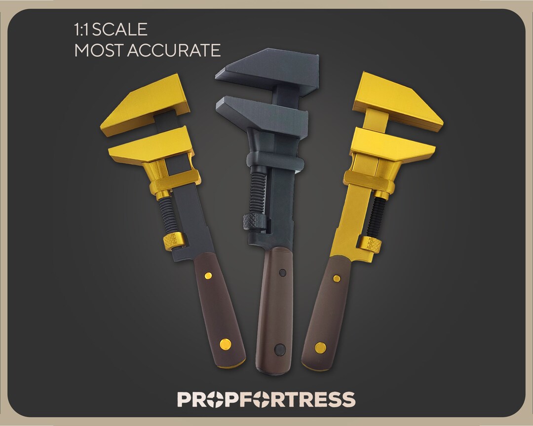 Engineer's Wrench team Fortress 2/TF2 1:1 Replica / Cosplay Prop - Etsy