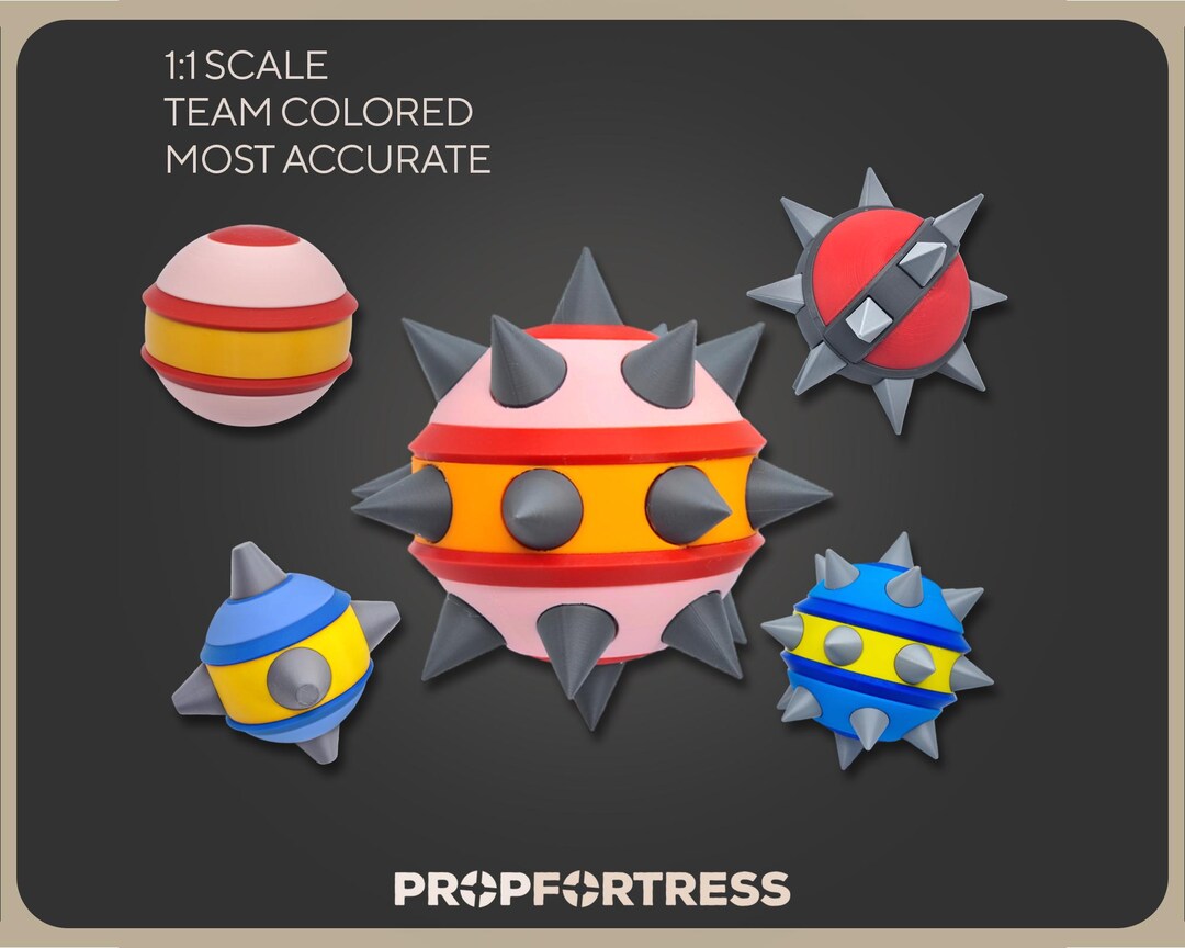 Demoman Stickybomb Prop team Fortress 2/TF2 Cosplay Replica - Etsy