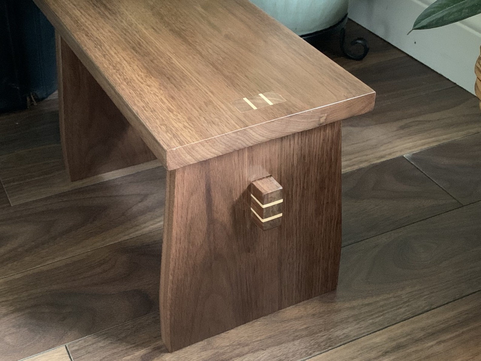 Black Walnut Step Stool. Foot Stool. Kids Stool - Etsy