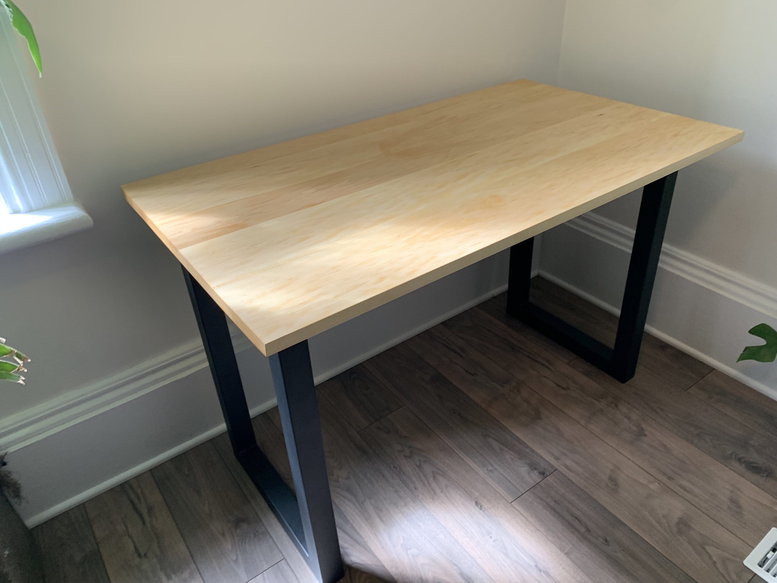 Handcrafted Maple Desk. Build Your Own Desk, Maple, Walnut, Cherry, Oak ...