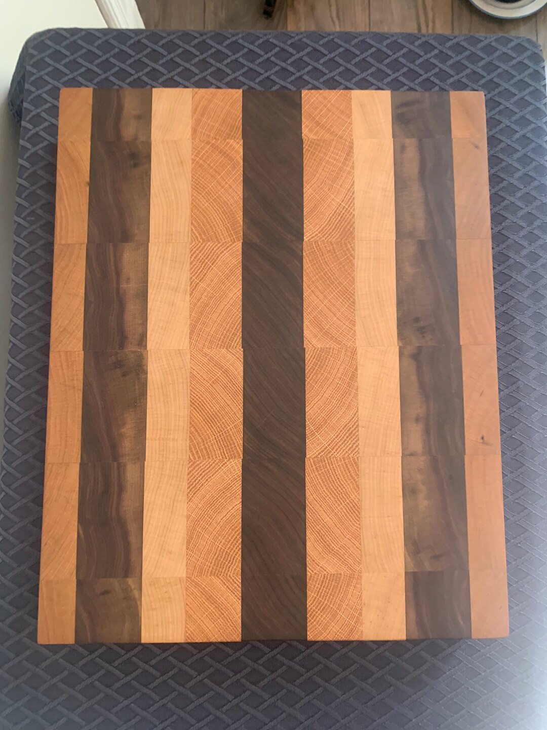 Walnut, Oak, Cherry, Maple End Grain Cutting Board, Chopping Block ...
