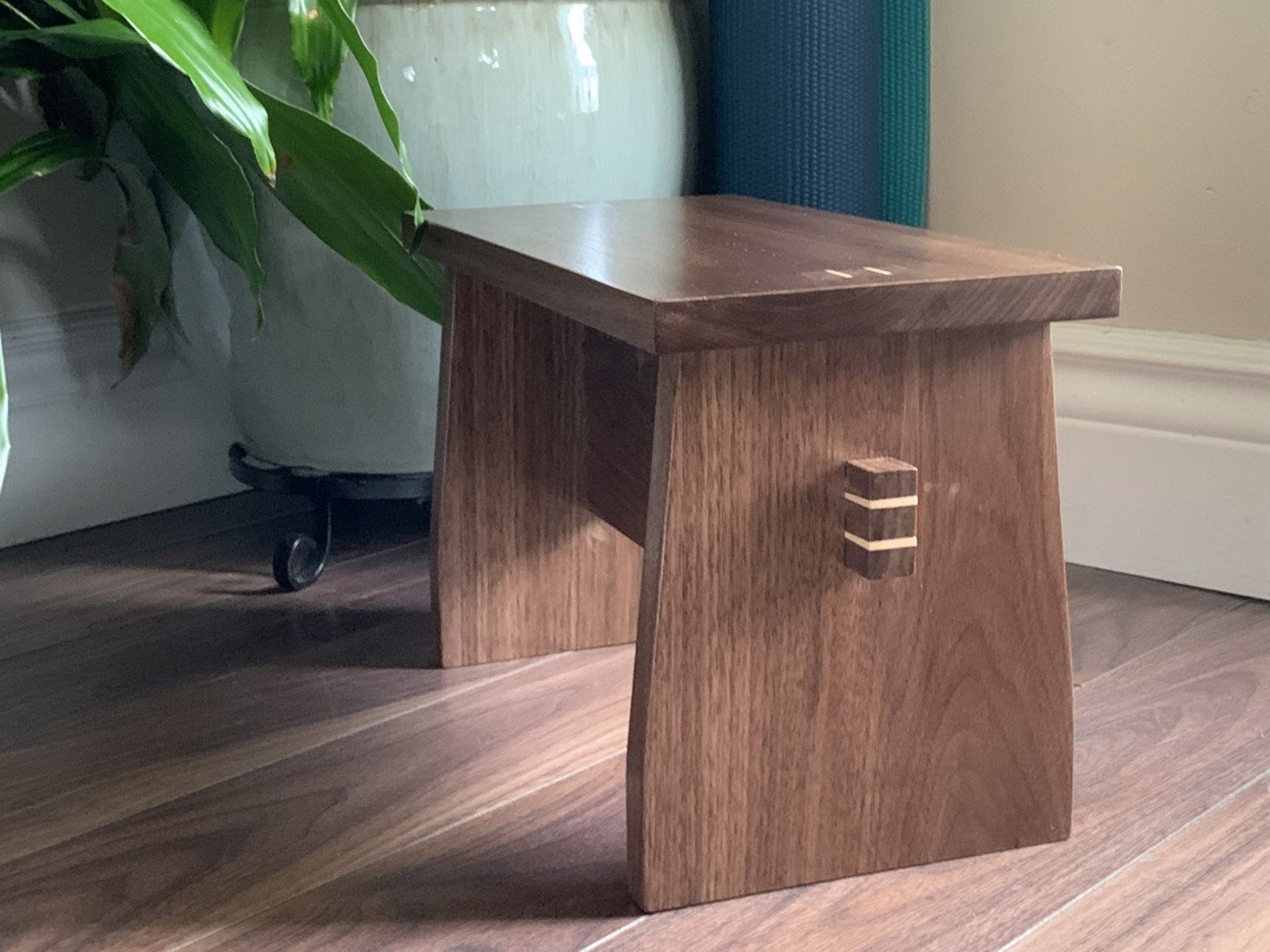 Black Walnut Step Stool. Foot Stool. Kids Stool - Etsy