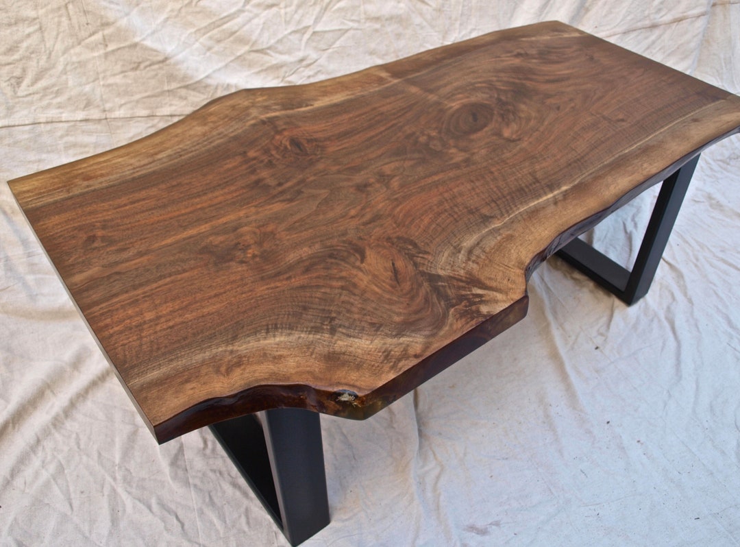 Live Edge Walnut Coffee Tables. Build Your Own Solid Black Walnut Table ...