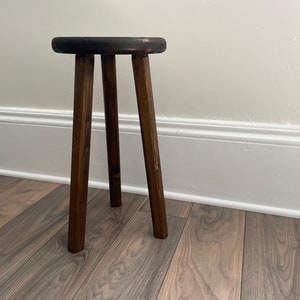 Handmade Solid Pine Decorative Stools. Plant Stools. Plant Stand. Three ...