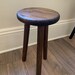 Handmade Solid Pine Decorative Stools. Plant Stools. Plant Stand. Three ...